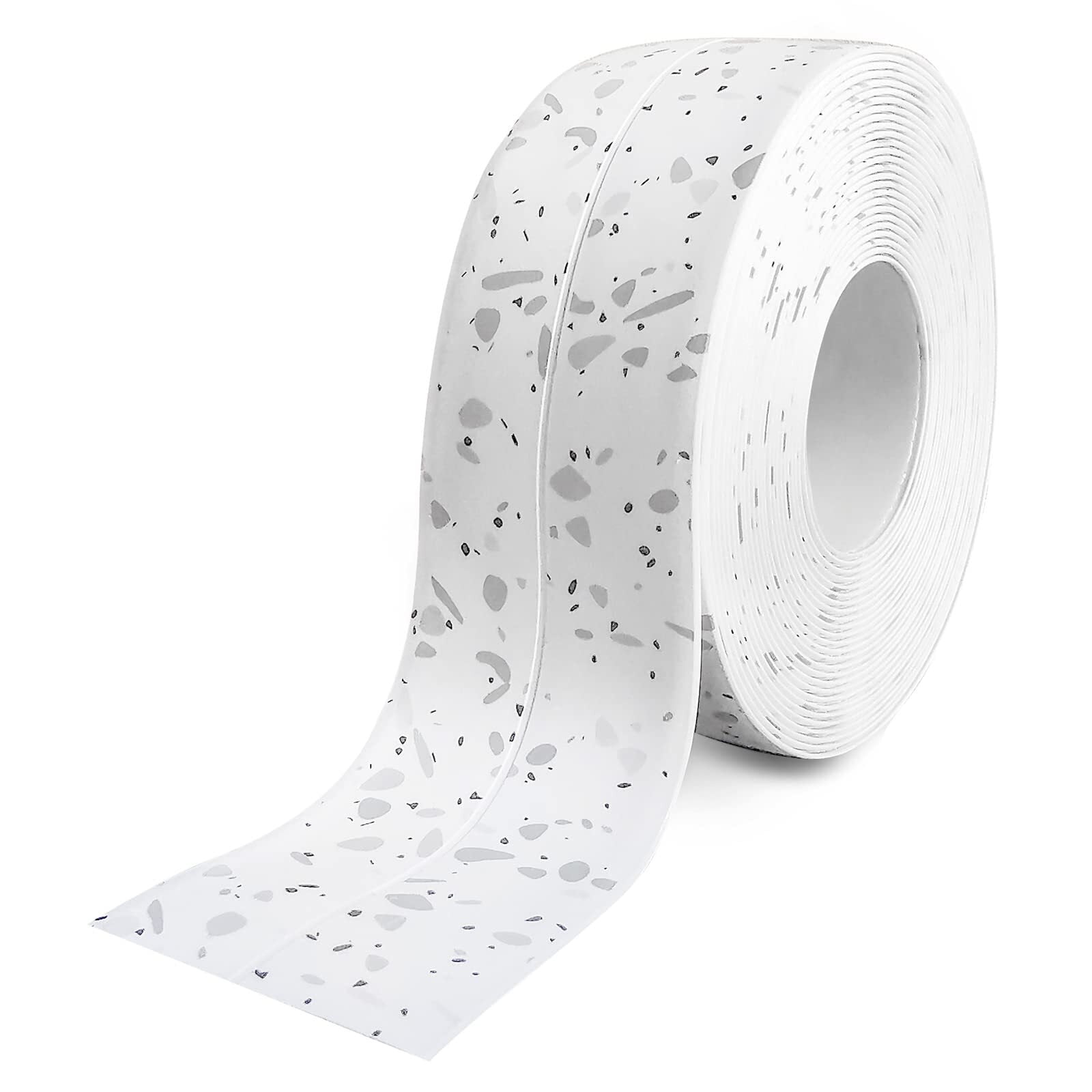 JINpf Kitchen & Bath Tape Caulk Strip Upgraded Acrylic Glue PVC Self ...