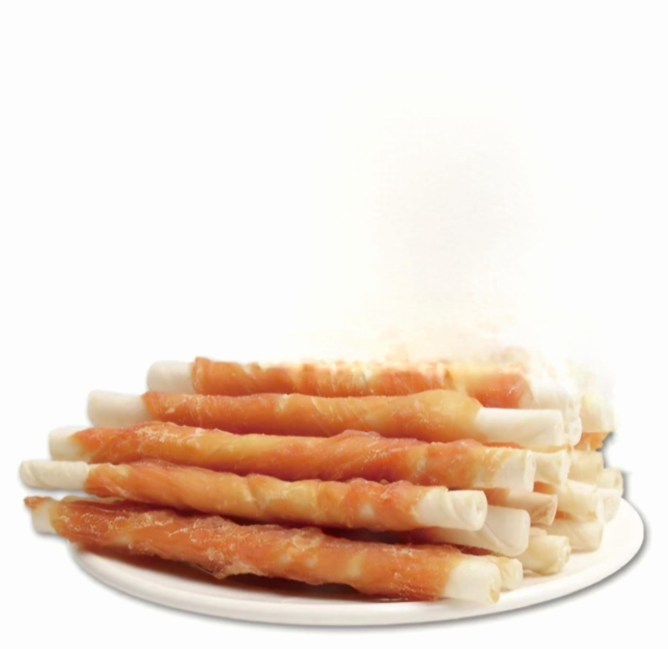 JIRE'H No Hide Stix YYF14 Chicken Flavored Natural,Rawhide Chews Long ...