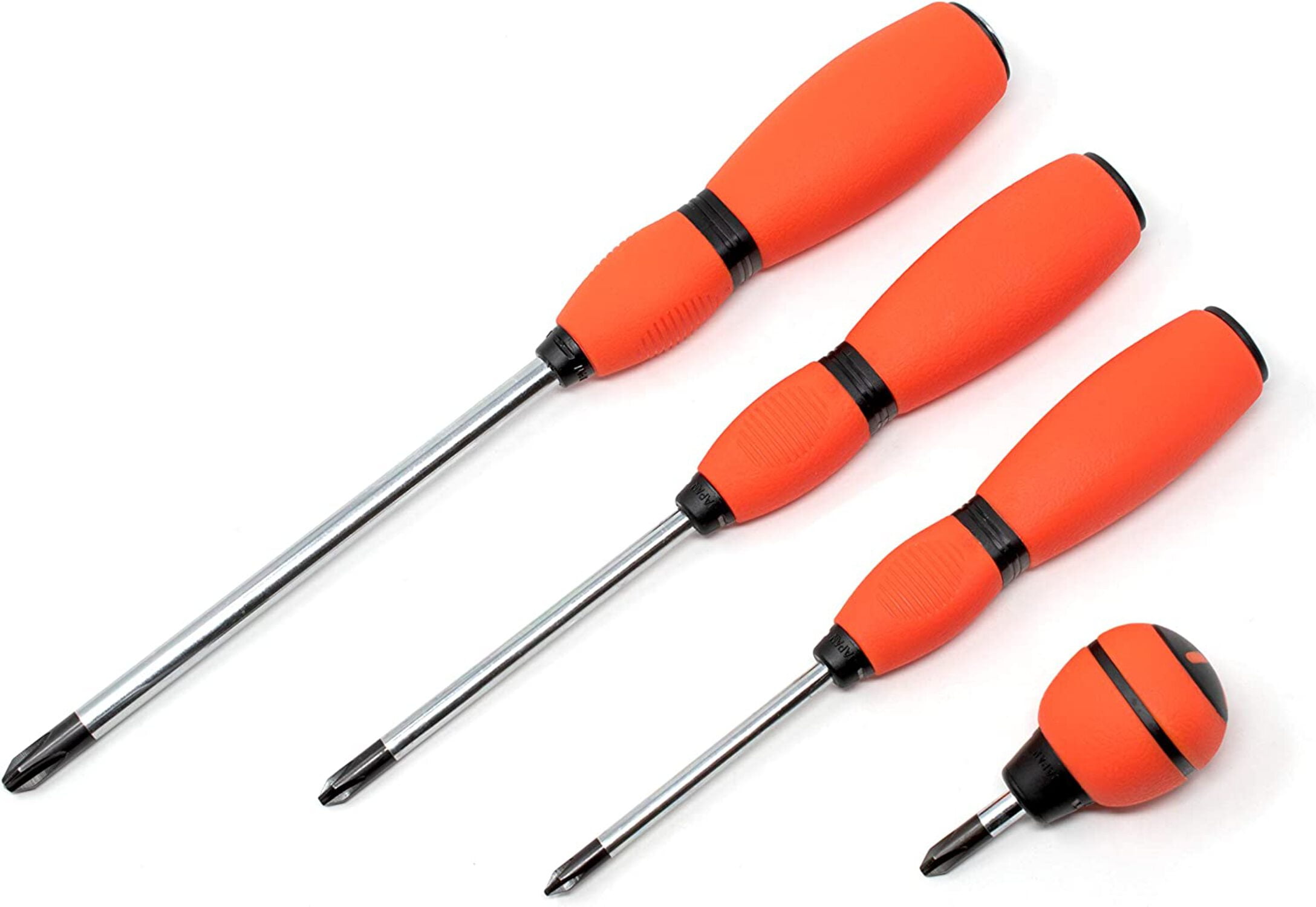 JIS (Japanese Industrial Standard) Screwdriver 4-Piece Set JIS No. #1 ...