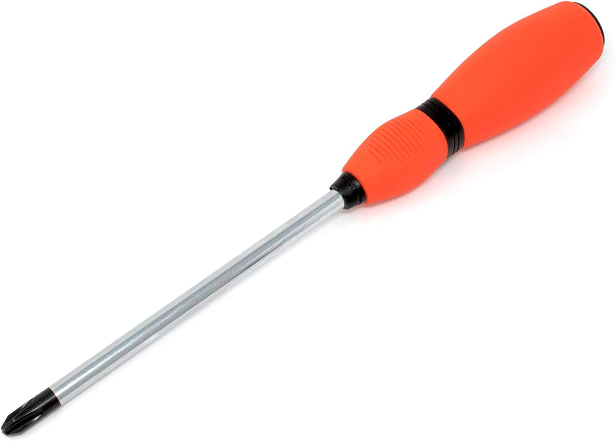 JIS #3 Cross Point Screwdriver, Large 11 Inch/280mm, Soft Grip Rubber ...