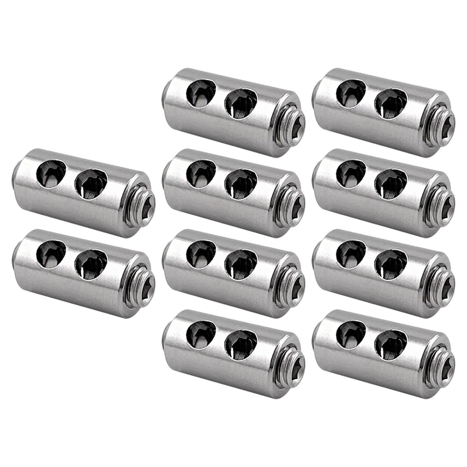 JISADER 10Pieces Sturdy Simple Assembly for Fixing Banners 3mm Wire ...