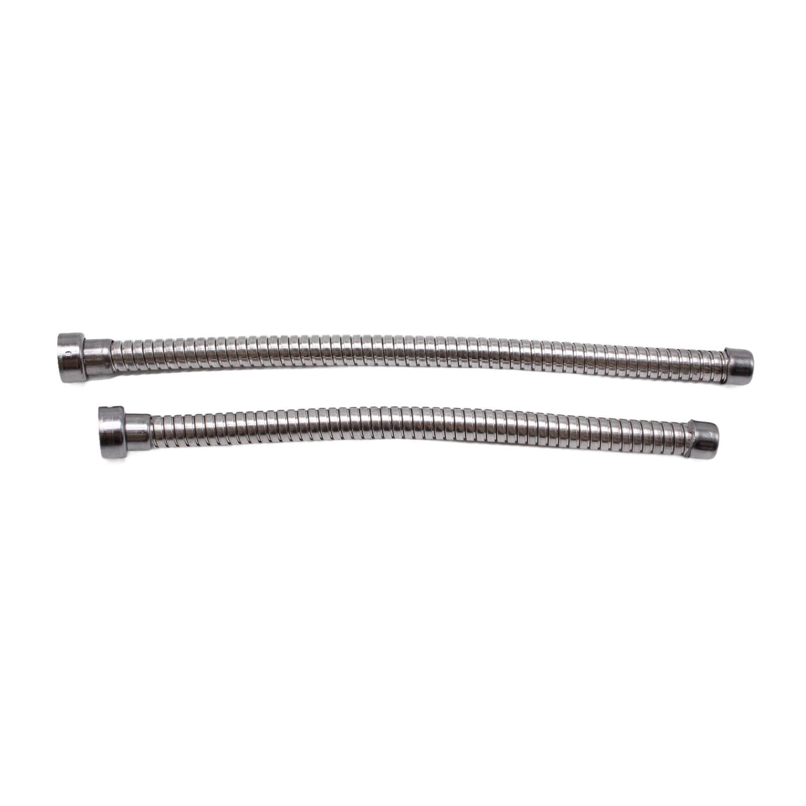 JISADER 2 Pieces Corrugated Hose Wire Line Cable Conduit, Braided ...