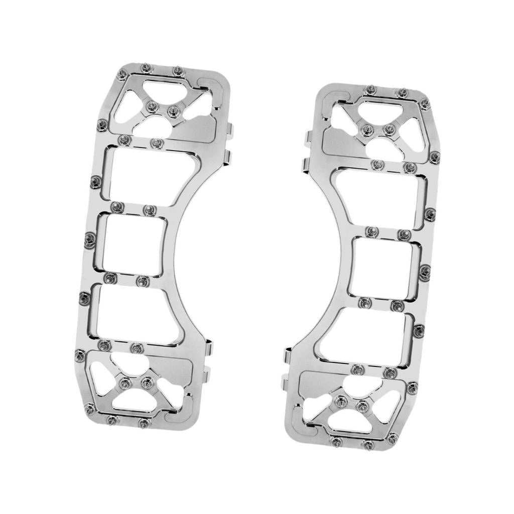 JISADER 2 Pieces Motorcycle Floorboards Foot Pegs for Trike fl 09-21 ...