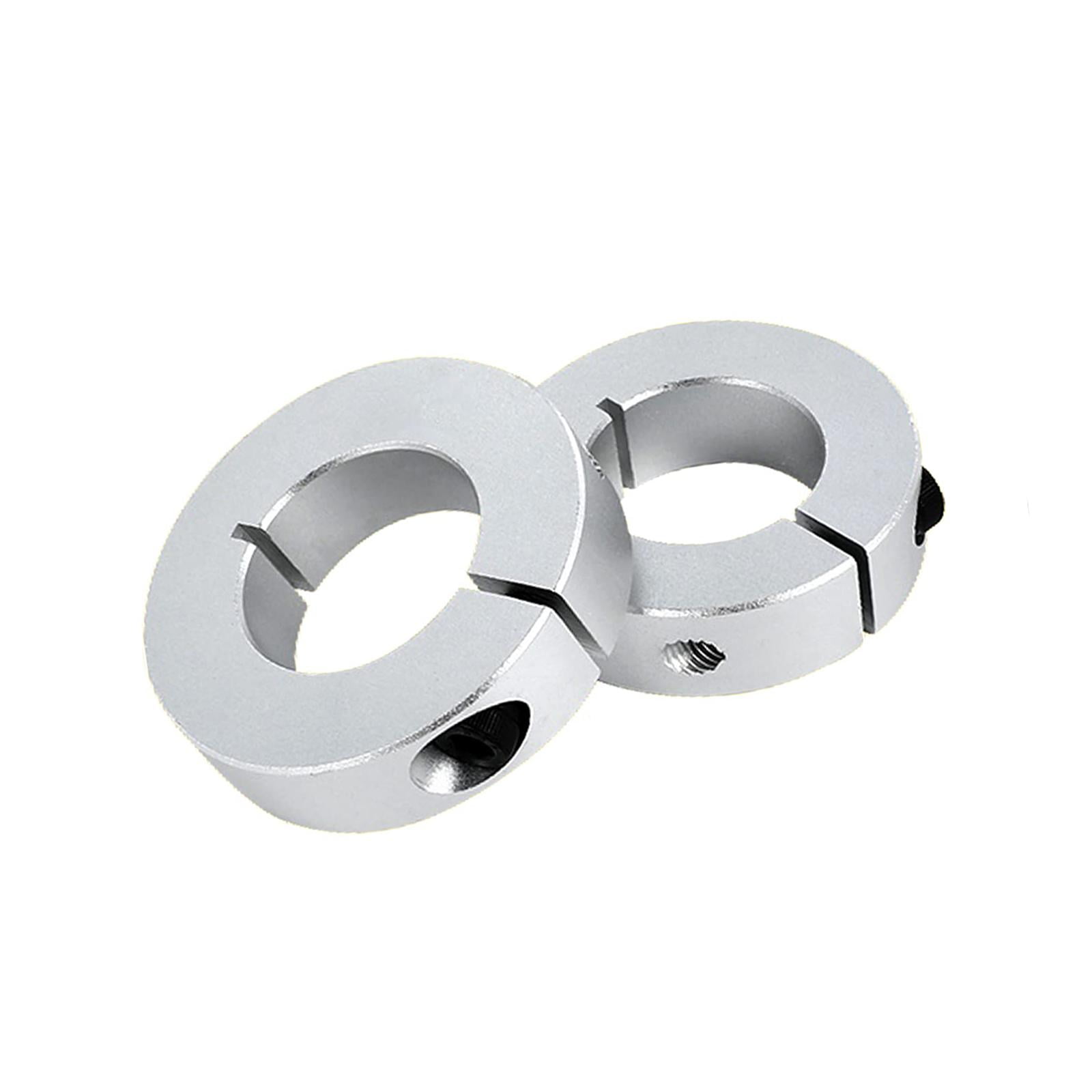 JISADER 2 Pieces Optical Axis Shaft Collars Aluminum Alloy Versatile ...