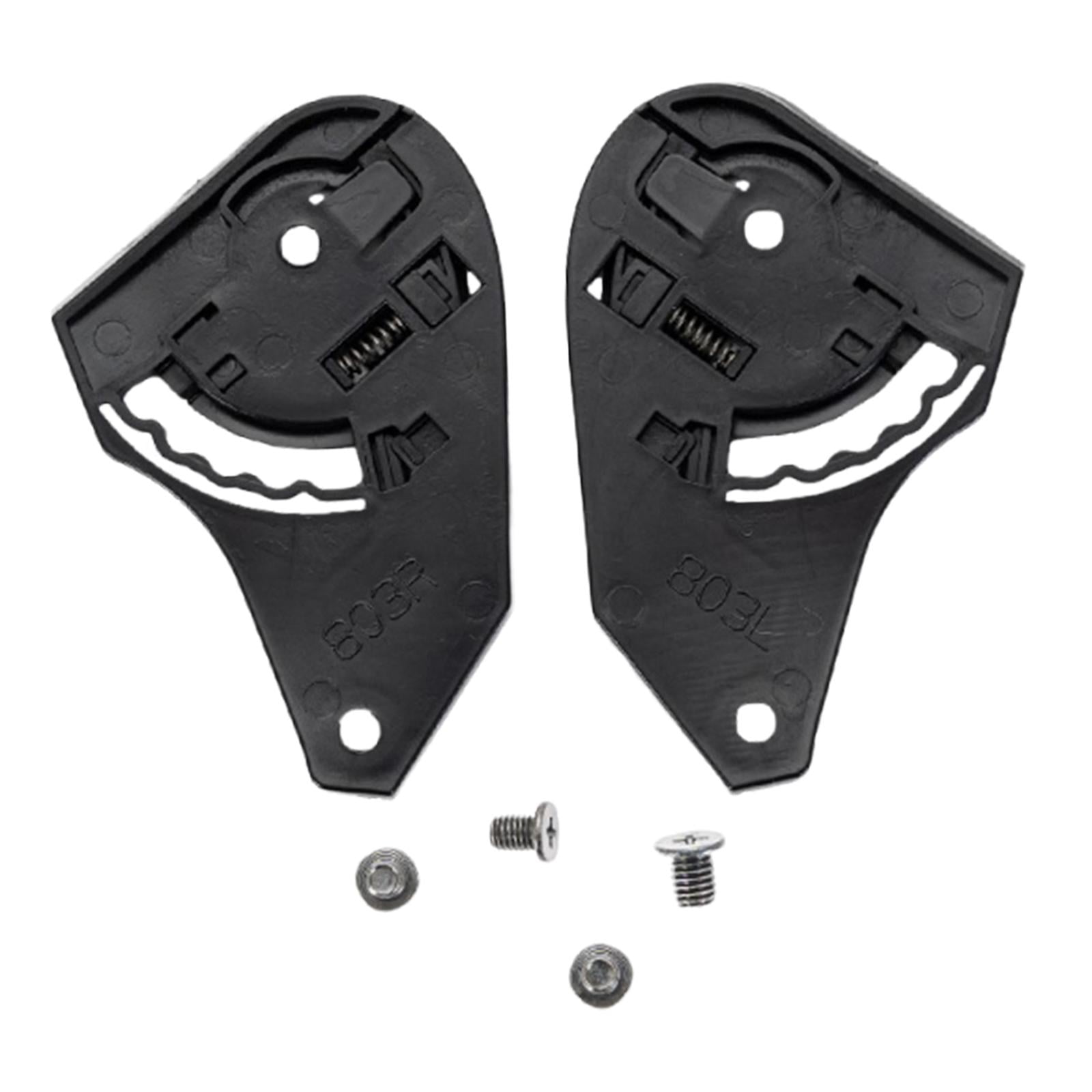 JISADER 2Pcs Helmet Visor Base Replace Parts Motorbike Helmet ...