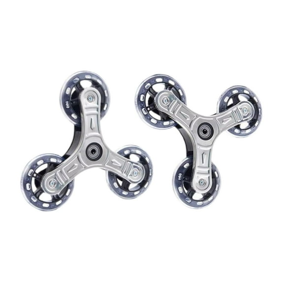 JISADER 2Pcs Stair Climbing Triangle Wheels Trolley Accessories ...