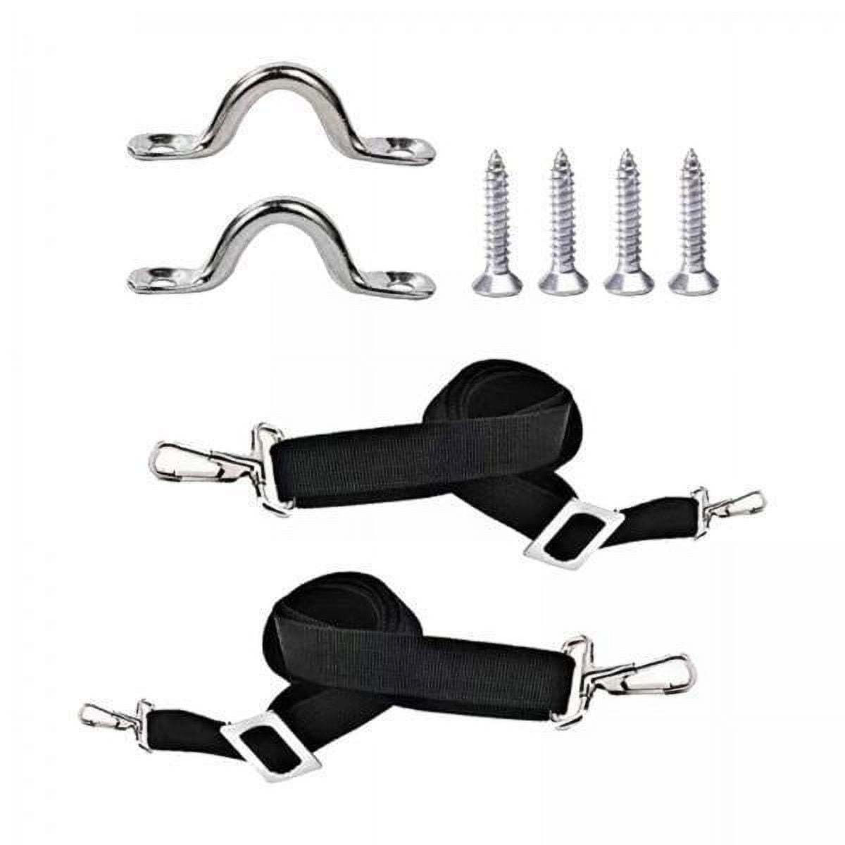 JISADER 2x28-60"Boat Top Awning Tie Down Strap Adjustable Stainless ...