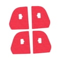 JISADER 4 Pieces Car Door Switch Button Stickers, Control Switch ...