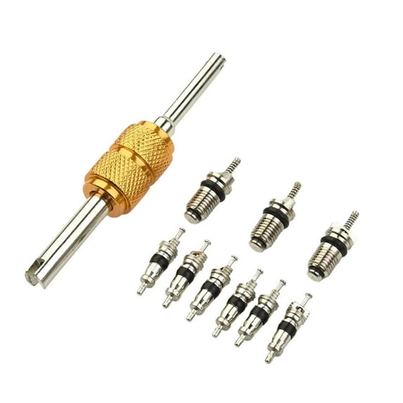 JISADER 9 Pieces Car Air Conditioning Valve Core Accessory Valve Core ...