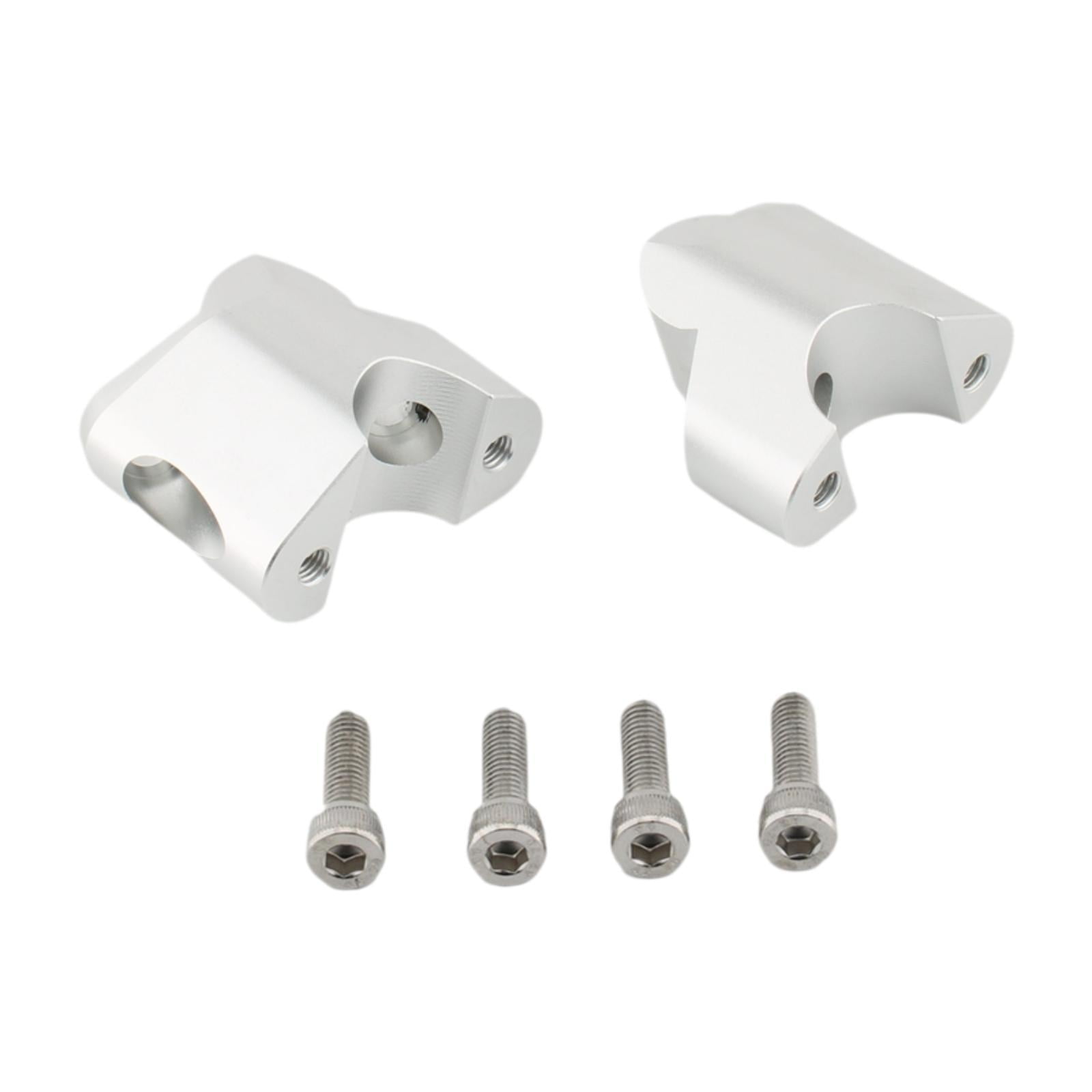 JISADER Aluminum Handle Bar Riser Clamps for V4 V4 - Walmart.com