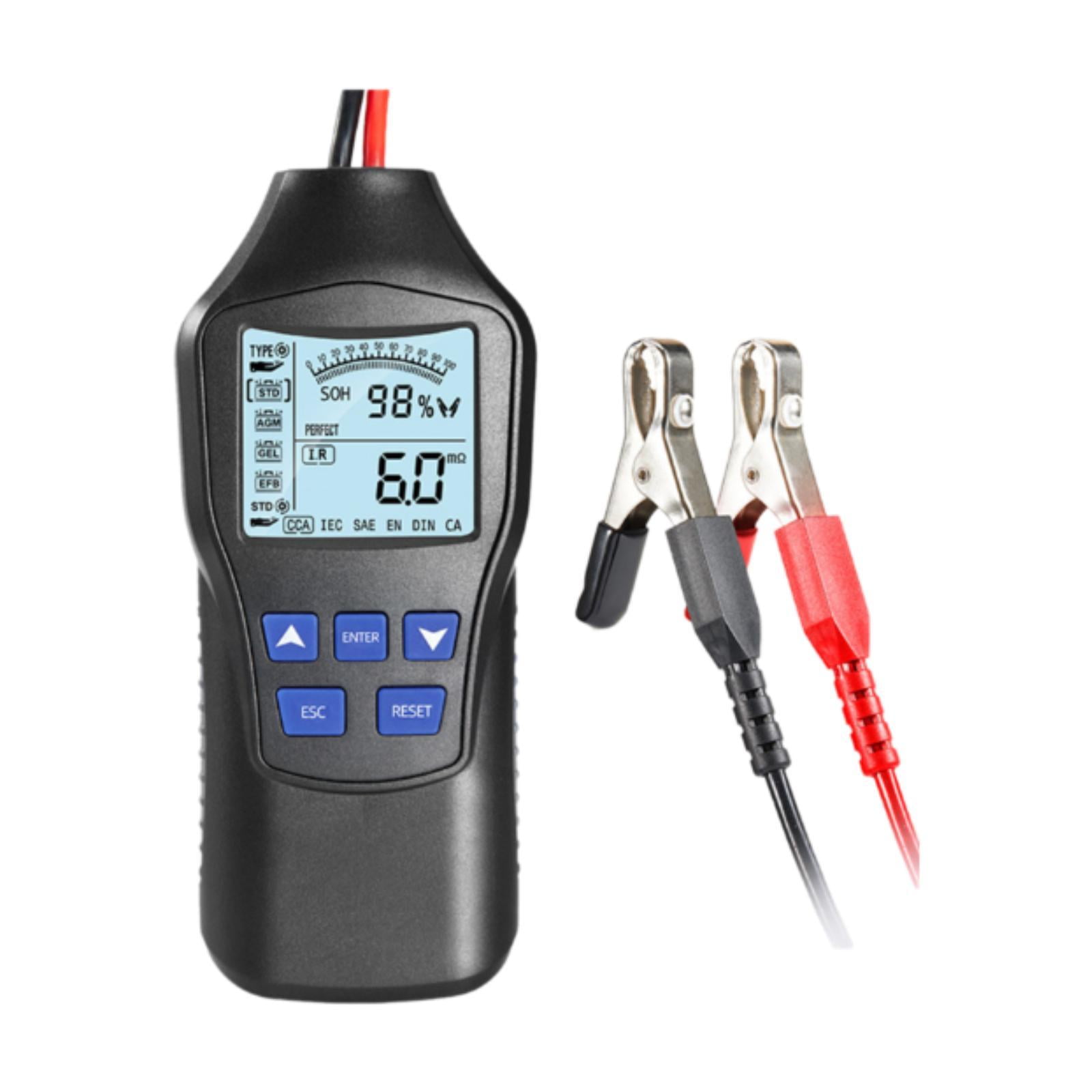 JISADER Auto Battery Analyzer for SUV Boat Engineering Vehicles 12V/24V ...