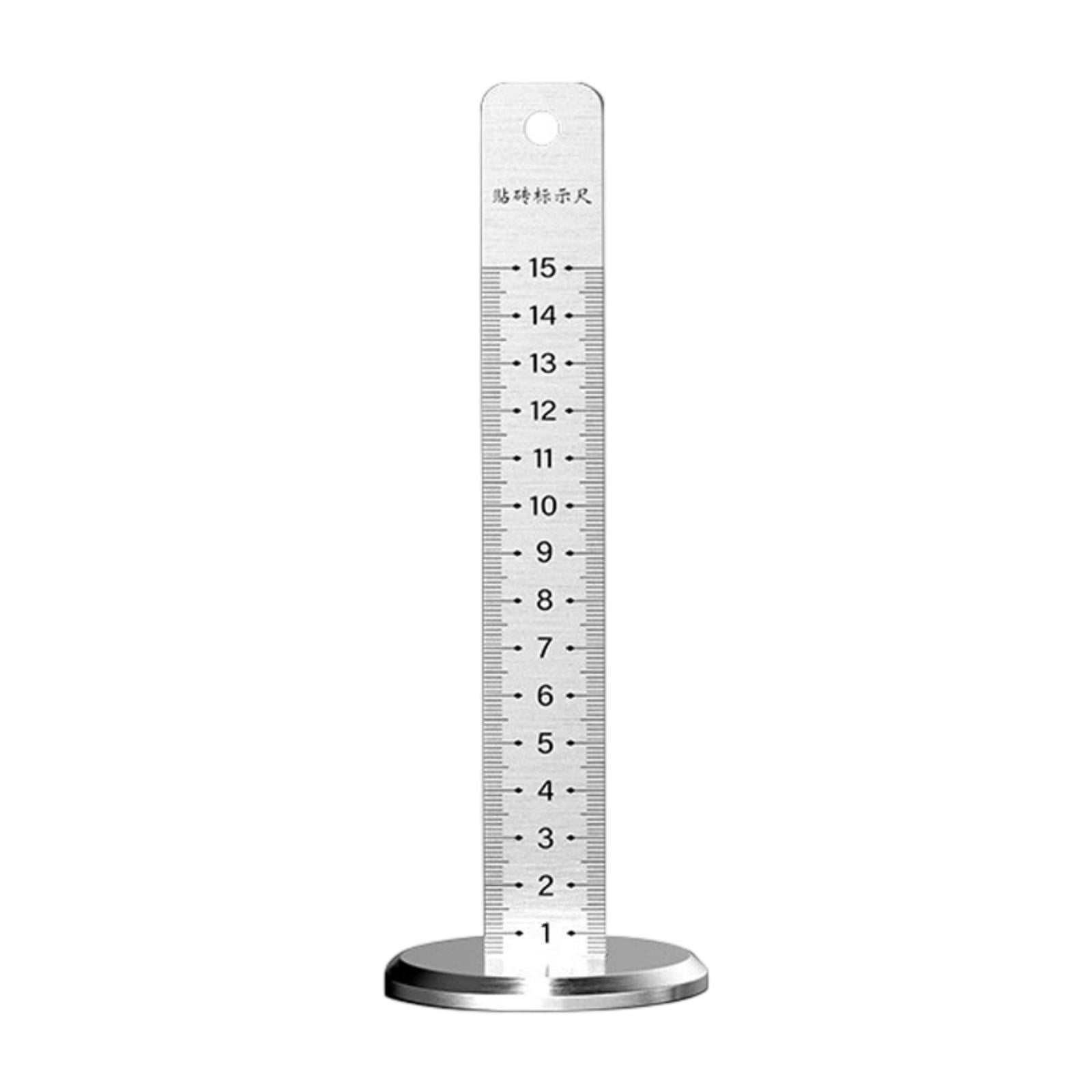 JISADER Equal Height Ruler Ceramic Tile Leveling Tool Ceiling Leveling Special Ruler 1 Piece ...