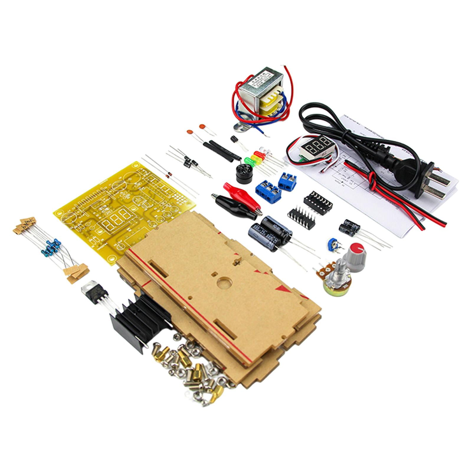 JISADER LM317 Adjustable Regulator Kit Sturdy DIY Project Compact for ...