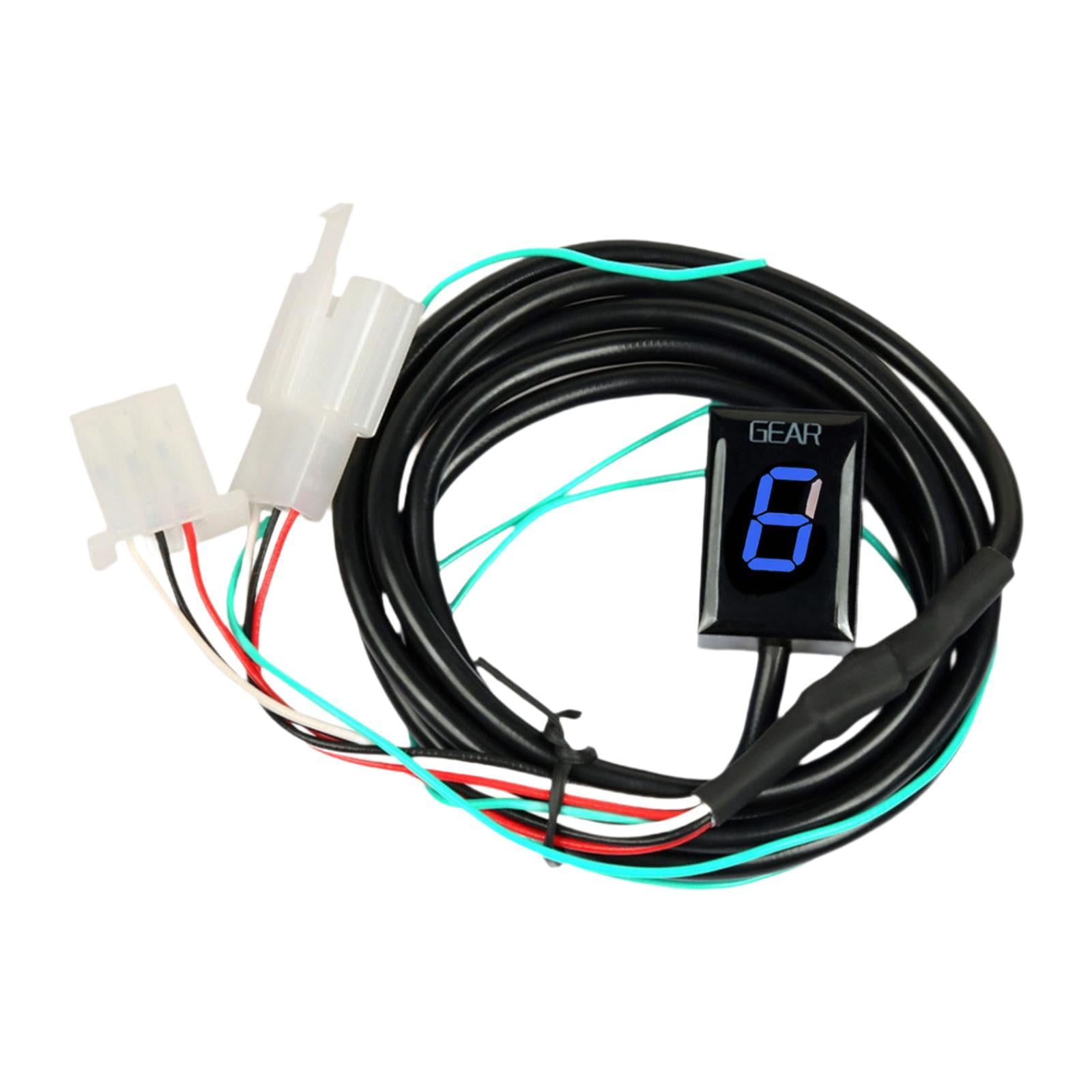 JISADER Motorcycle Gear Indicator Gear Display Meter for Motorbike ATV ...