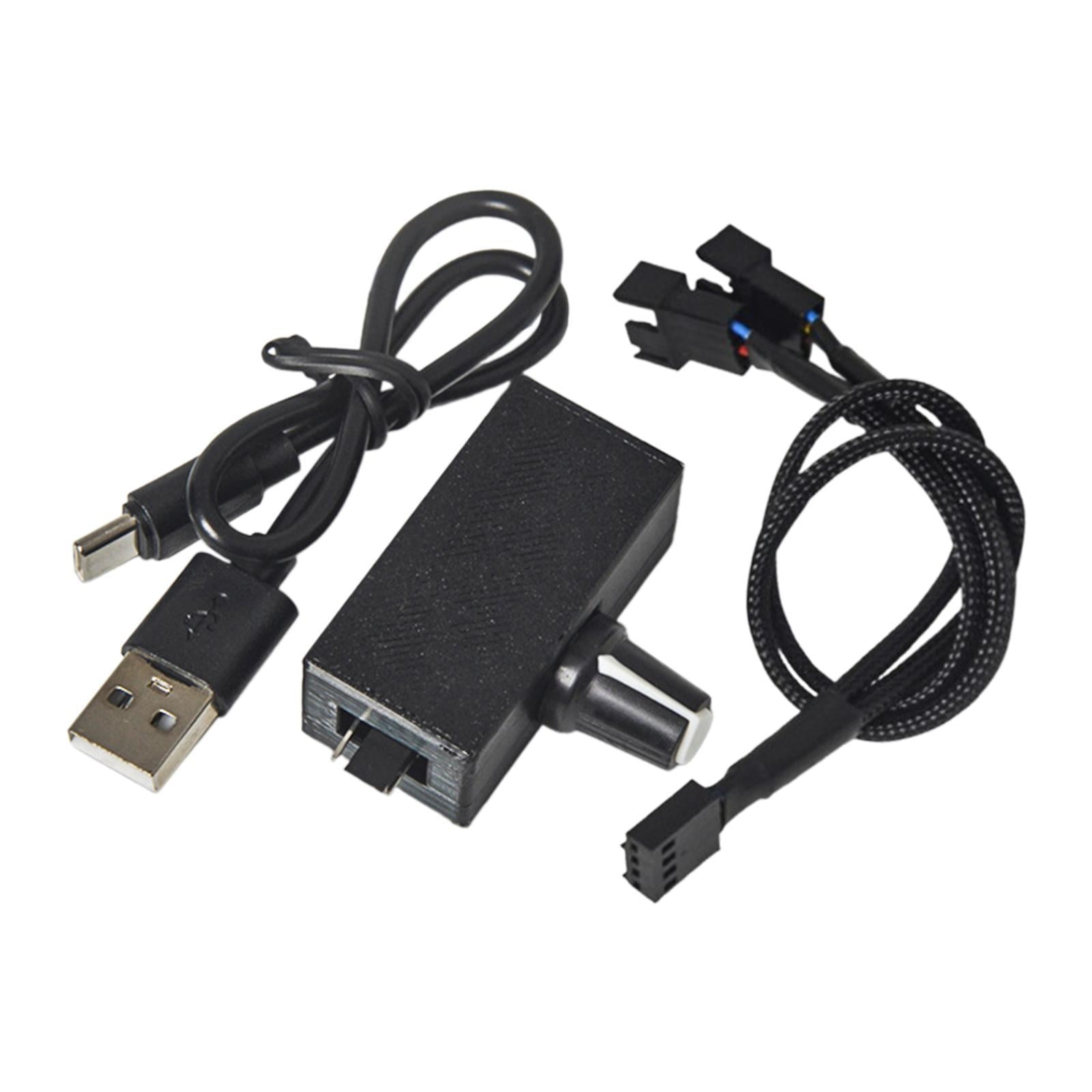 JISADER PWM Speed Controller 4 Pin 12V Fan Pump Easy to Use Pla Small ...