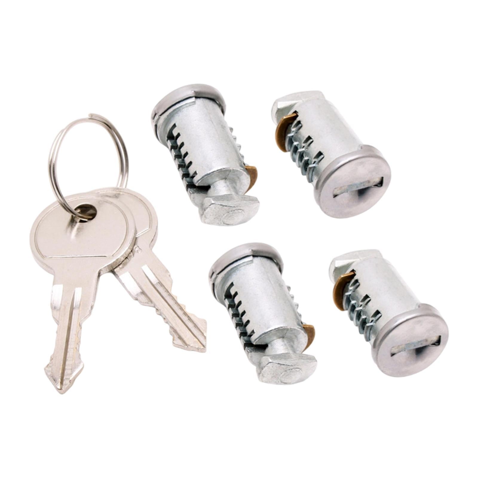 JISADER Roof Bar Rack Barrel Security Locks Crossbar Locks for Car ...