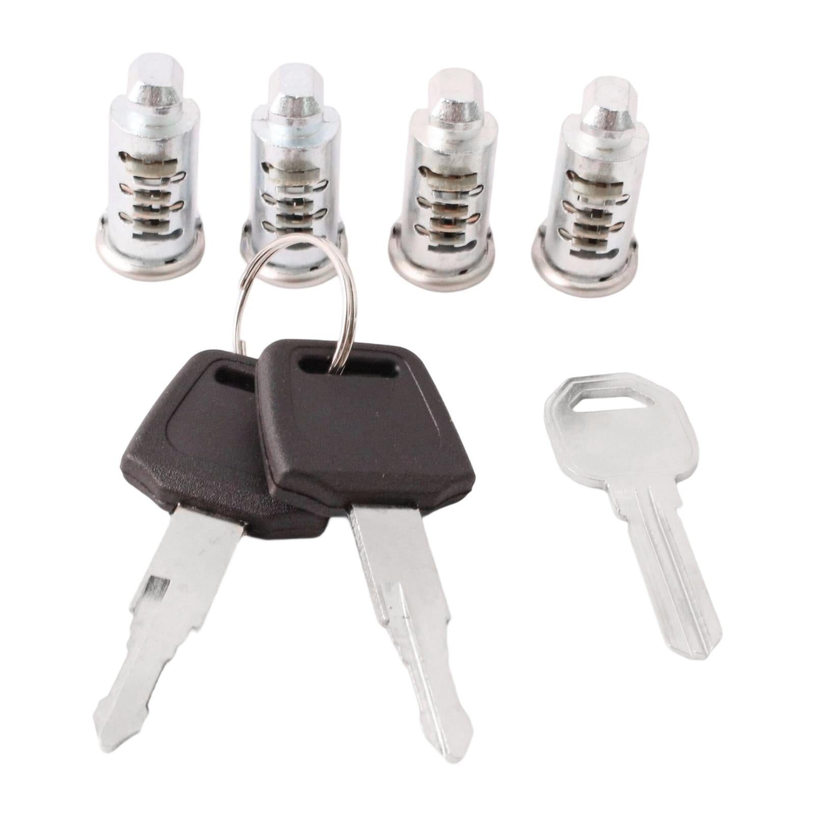 JISADER Roof Rack Lock Lock Cores with Key for Roof Racks Ski Racks ...