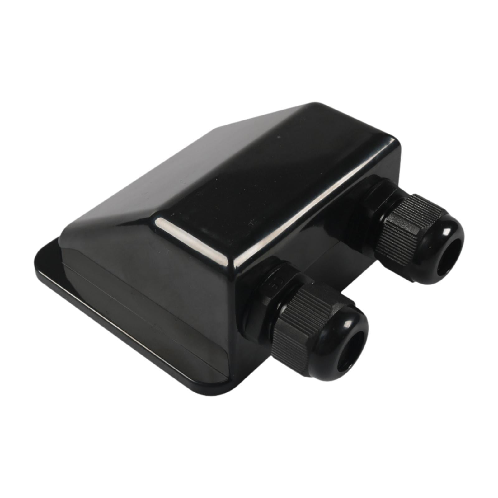 JISADER Solar Cable Entry Gland Plate Box Black for RV Boats ...