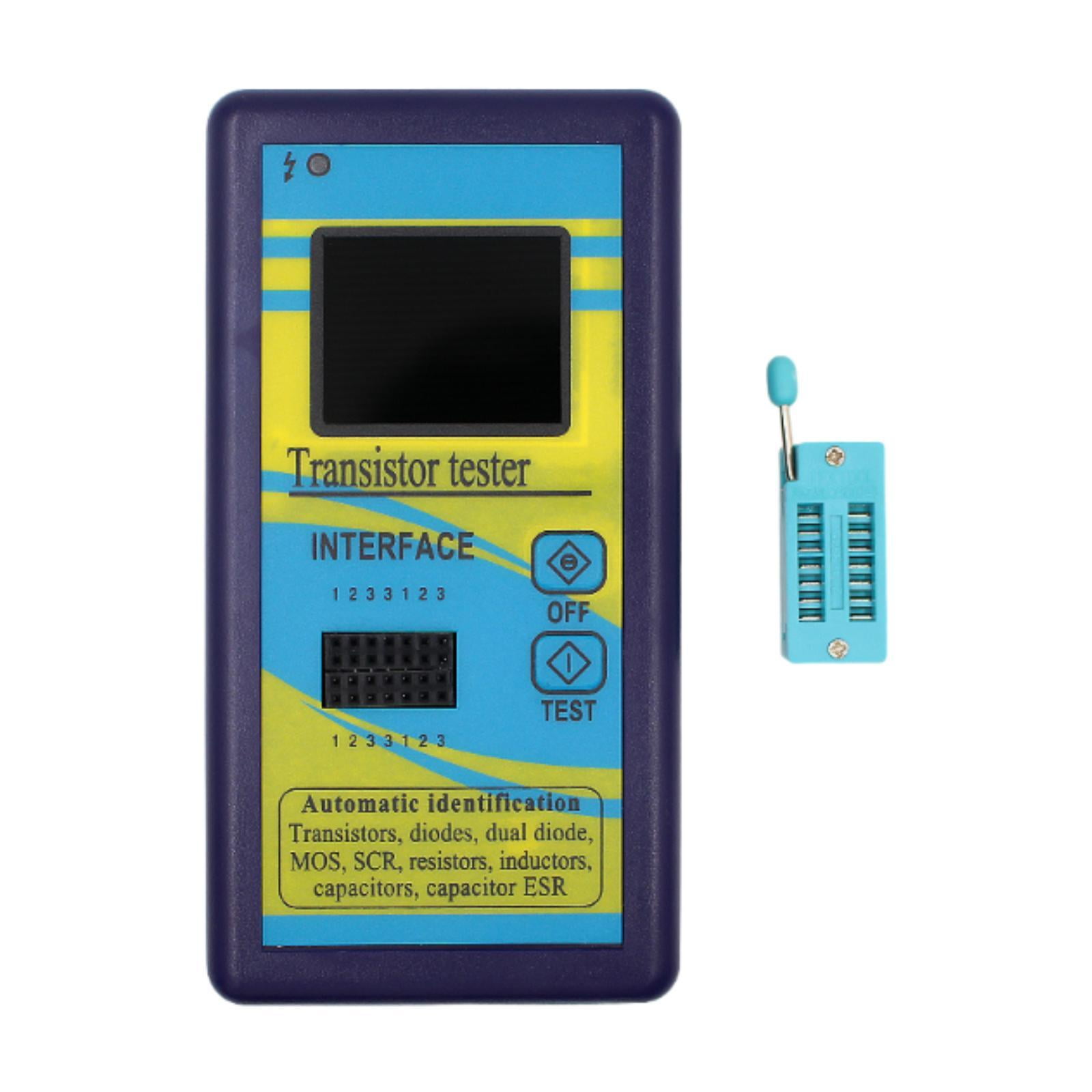 JISADER Transistors Tester Lightweight Esr Meter for Capacitors ...