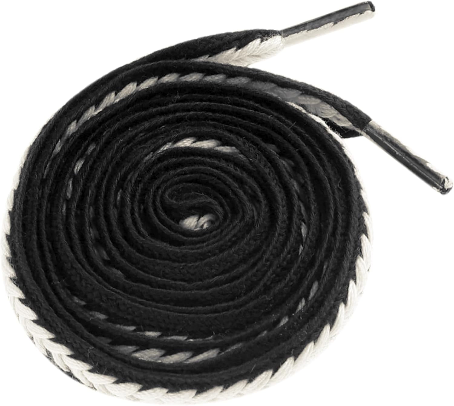 JISBEIFHA 1 Pair Wide Fat Shoe Laces for Sneakers, Contrast Color ...