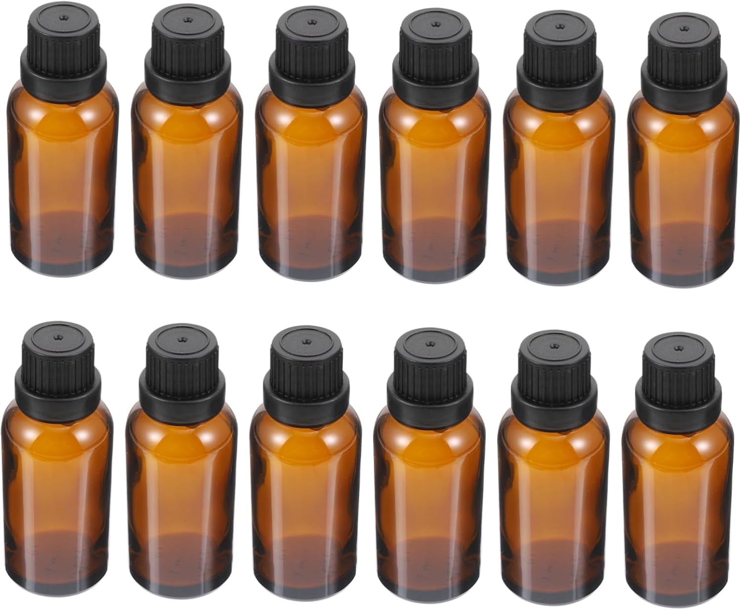 JISBEIFHA 12pcs Blue Essential Oil Empty Bottle Lotion Vials Glass Cans ...