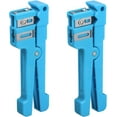 JISBEIFHA 2 Pack Fiber Optic Cutter Tool 45-163 Coax Cable Stripper ...