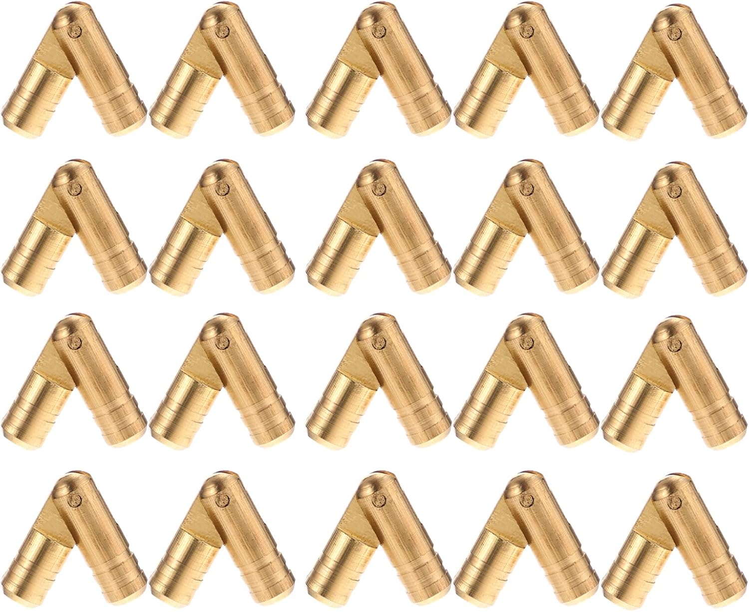 JISBEIFHA 20pcs Box Hinge Fixed Hinge Support Hinge Mini Hinges Case ...