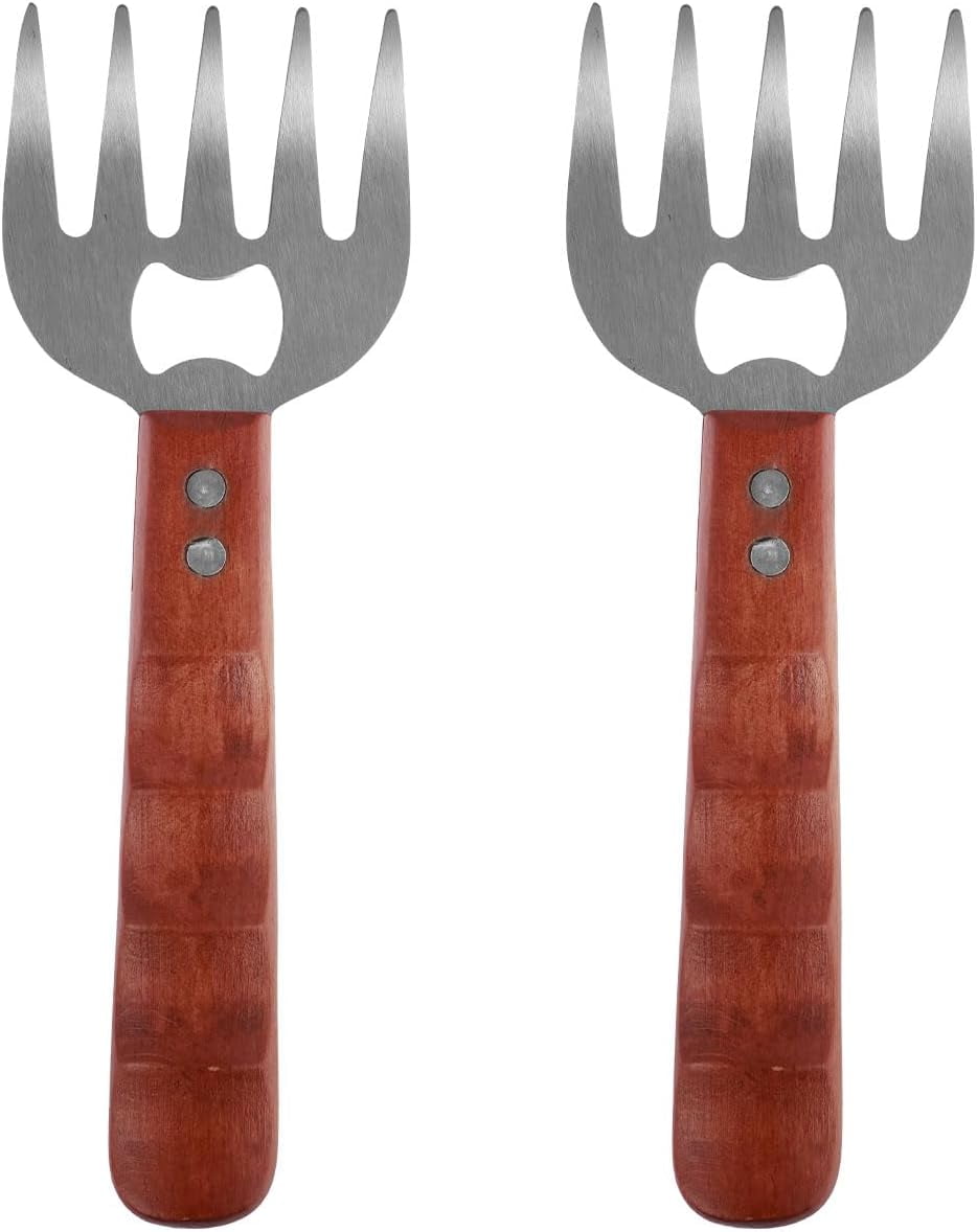 JISBEIFHA 2Pcs Meat Shredder Claws Stainless Steel Meat Claws with ...