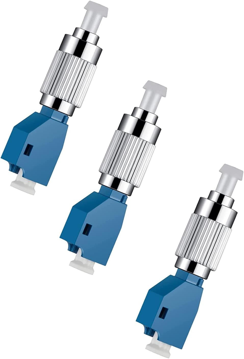 JISBEIFHA 3 Pack FC Male to LC Female Adapter Fiber Optic Connector Visual Fault Locator Fiber ...