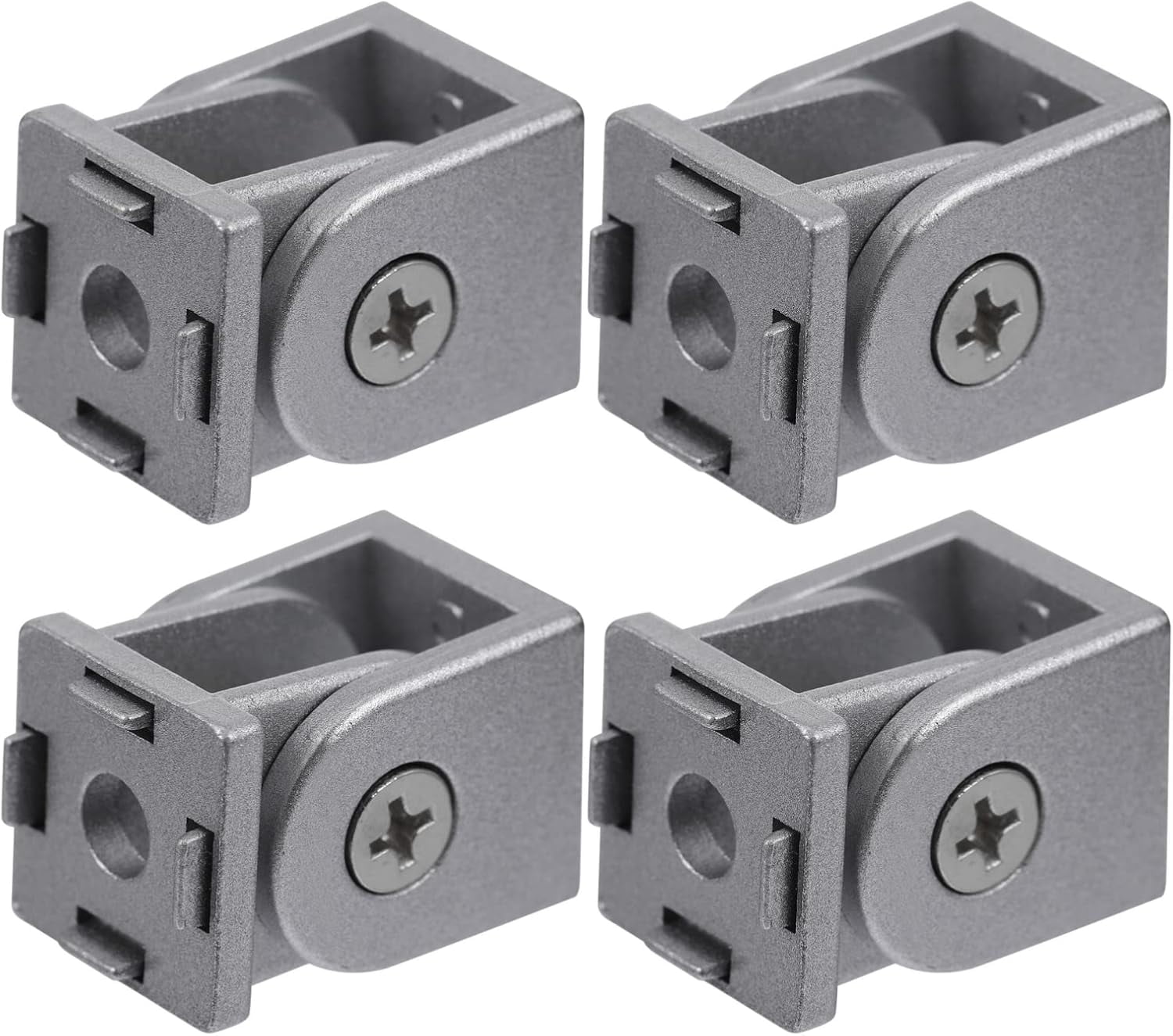 JISBEIFHA 4pcs Living Hinge Pivot Joint Hinge Connector Pivot Fittings ...