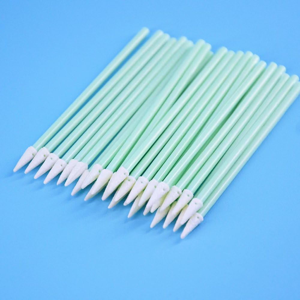 JISBEIFHA Cleaning Foam Swab Anti-static Lint-free 1.25mm Fiber Optic ...