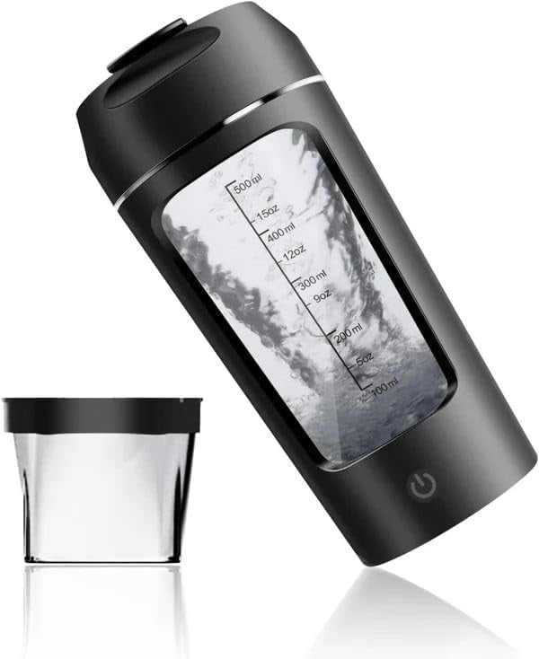 JISBEIFHA Electric Protein Shaker Bottle,7000rpm 1200mAh Electric ...