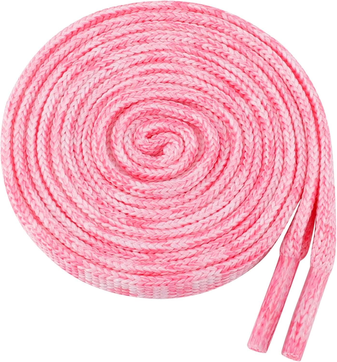 JISBEIFHA Flat Colorful Shoelaces Gradient Colors Shoe Laces for Boots ...