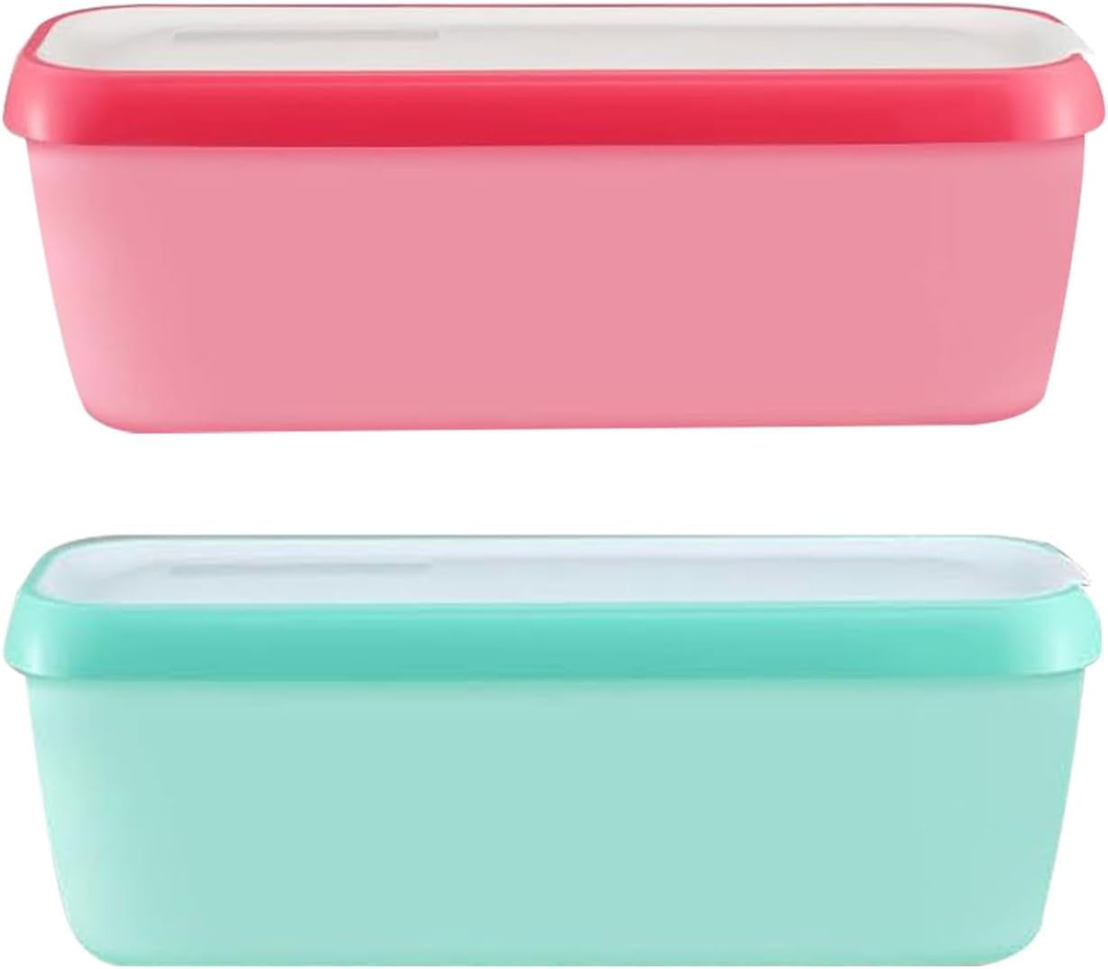 JISBEIFHA Large Capacity Ice Cream Container Versatile Ice Cream ...