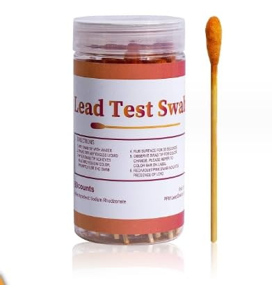 JISBEIFHA Lead Test Kit (30 Rapid Testing Swabs) - Lead Paint Test Kit ...