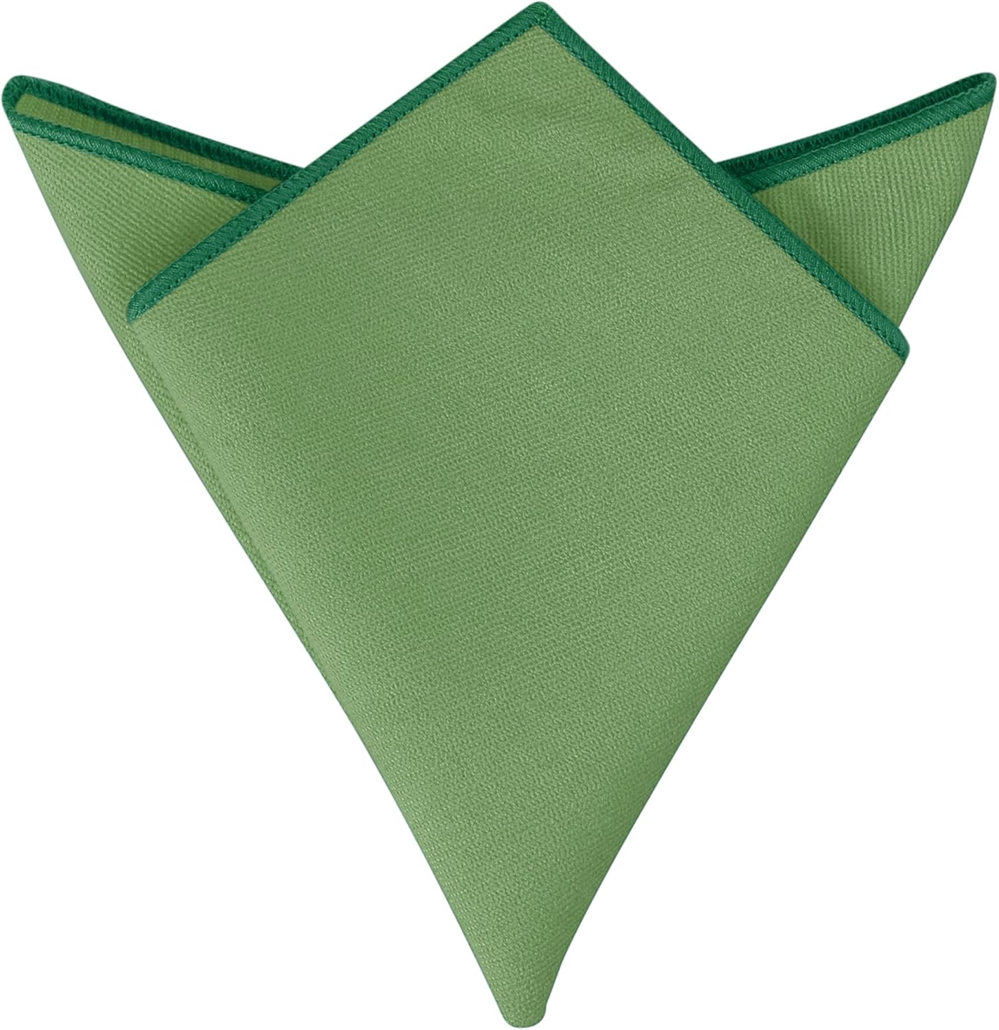 JISBEIFHA Men's Cotton Handkerchiefs Classic Solid Color Pocket Squares ...