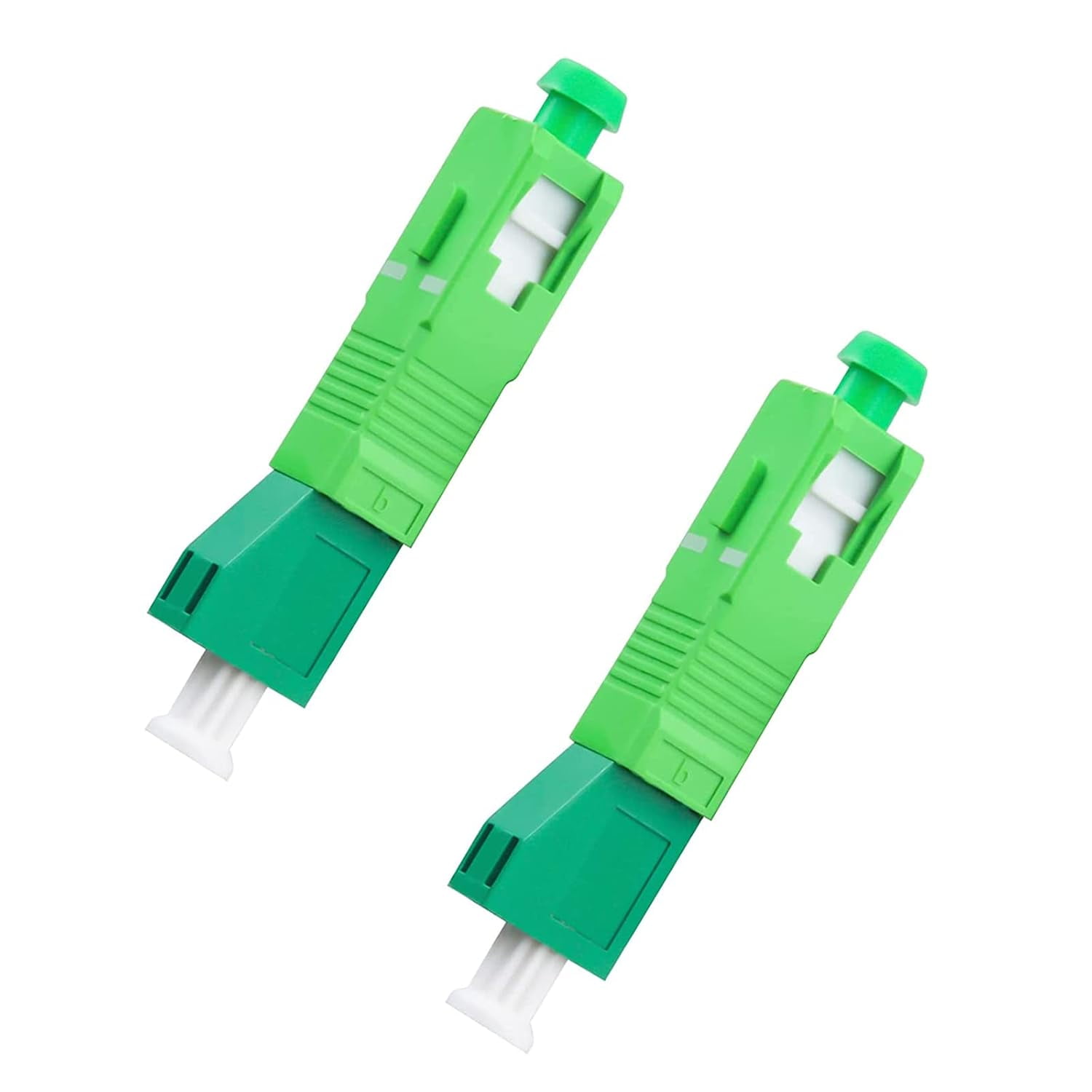 JISBEIFHA SC/APC Male to LC/APC Single Mode Female 9/125um Hybrid Adapter Fiber Optic Connector ...