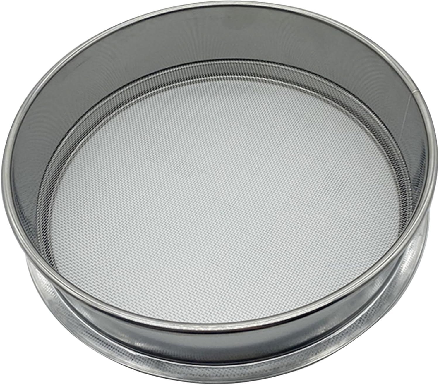 JISBEIFHA Soil Sieve,Soil Sifter, Stainless Steel Compost Sifter, 1/8 ...