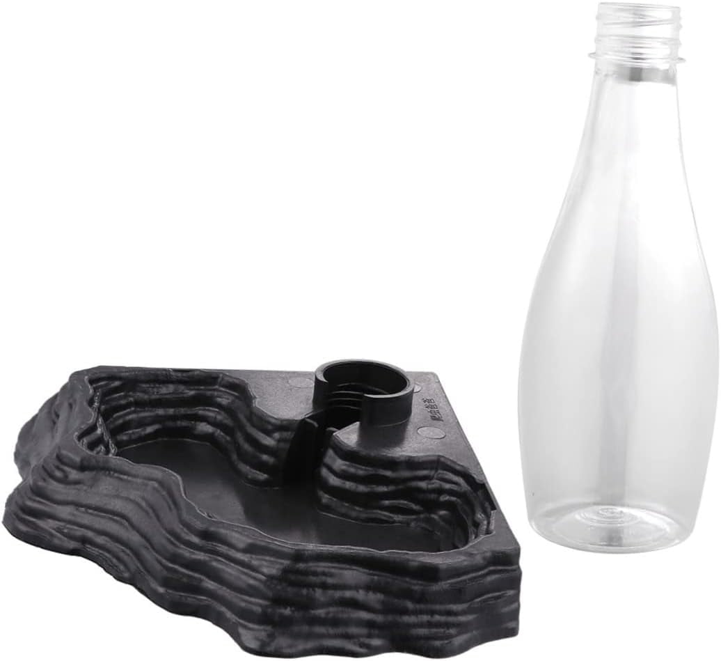 JISBEIFHA Water Dish Reptile Reptile Bowl Medium Retptile Auto Feeding ...