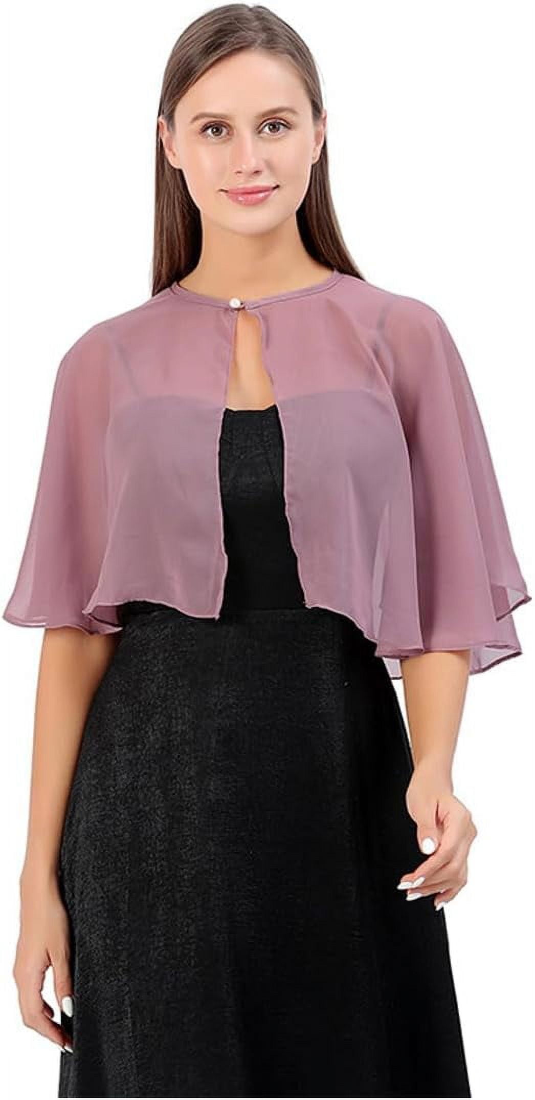 JISBEIFHA Wedding Shawl Wraps Evening Cape Bridal Shawl Bolero Flapper ...