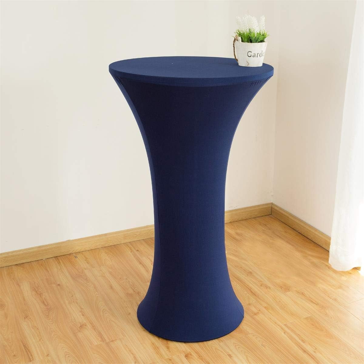 JISEN Cocktail Spandex Fitted Stretchable Elastic Tablecloth 24x43 Inch ...