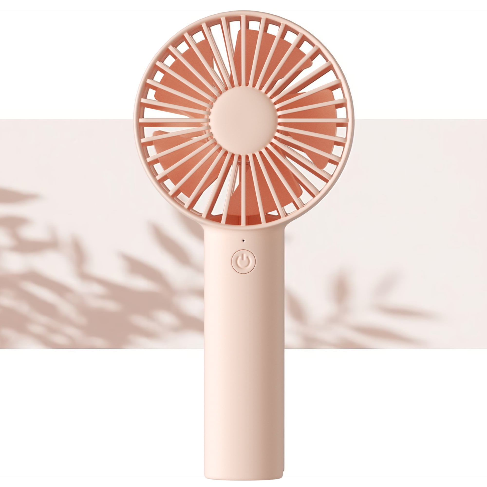 JISULIFE Portable Handheld Little Light Mini Fan, 3 Speed, USB ...