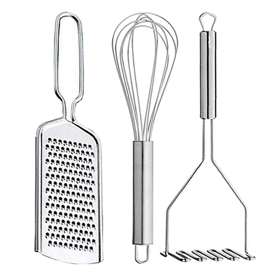 JISUN Stainless Steel Egg WhiskEgg Beater Cheese GraterCoconut Grater ...