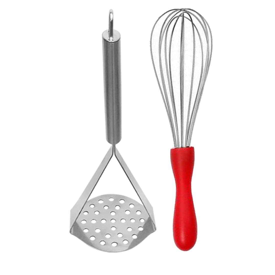 JISUN Stainless Steel Egg WhiskEgg Beater Potato MasherPav Bhaji Masher ...