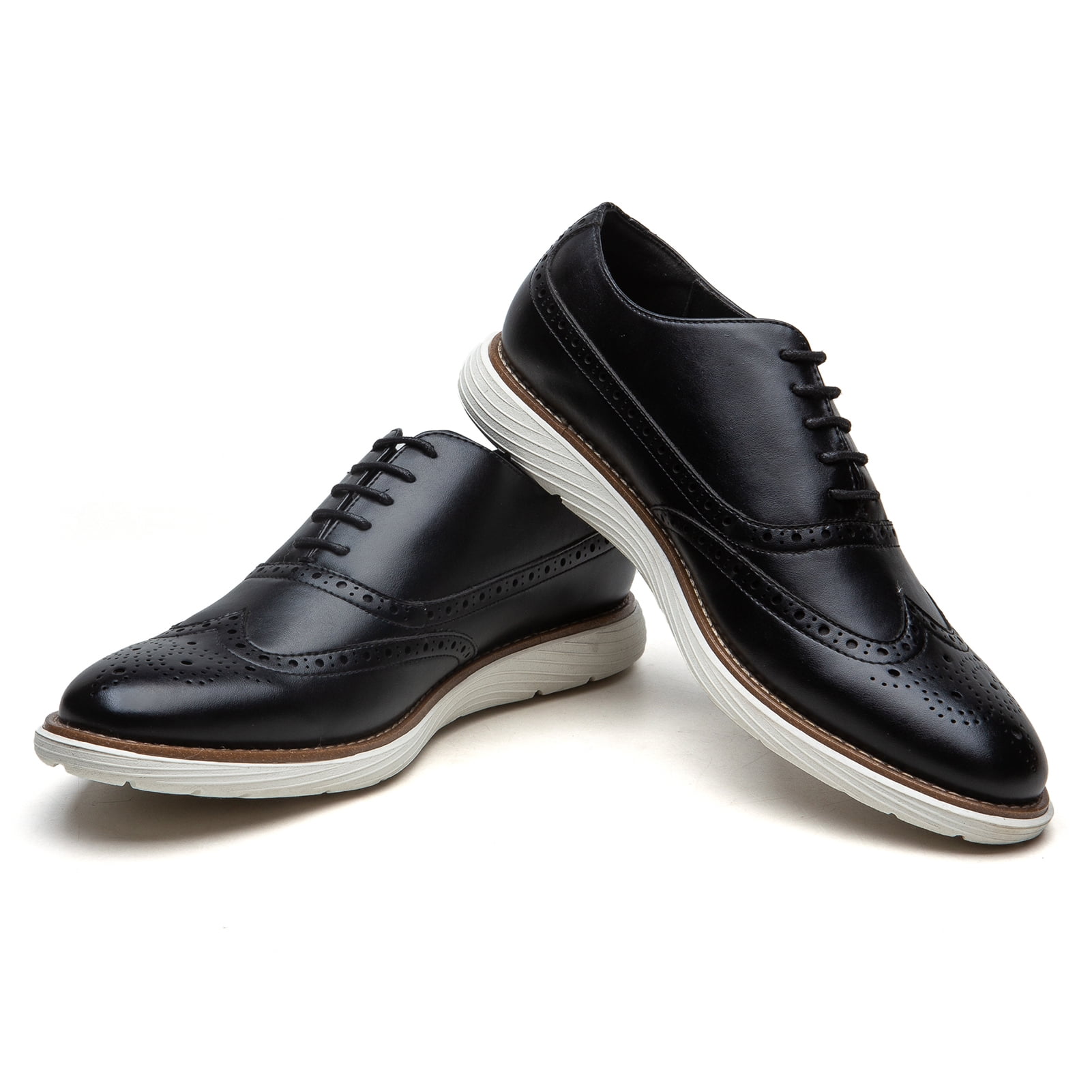 JITAI Men's Oxford Dress Shoes Casual Shoes Men Black Size 12 - Walmart.com