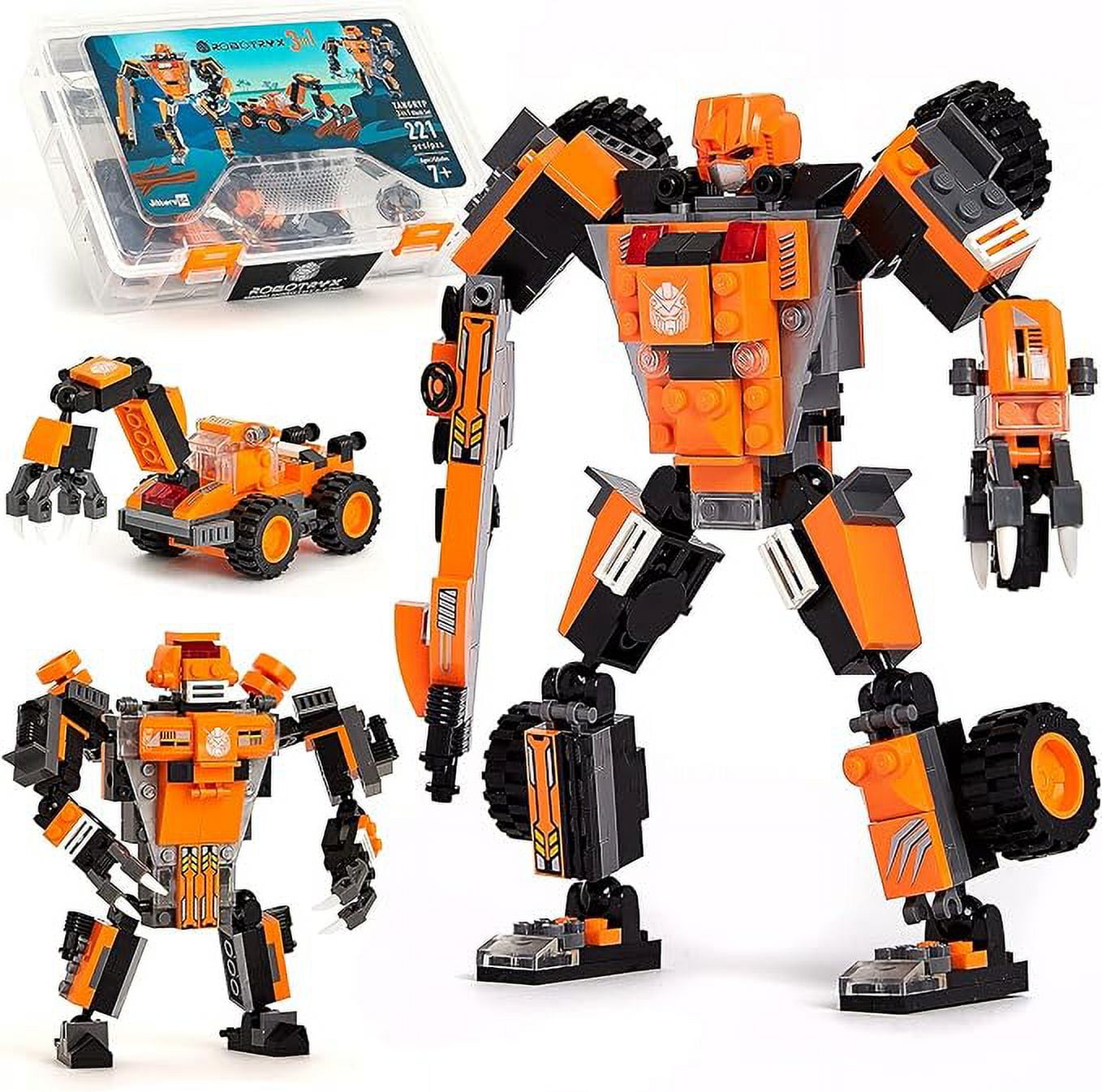 JITTERYGIT Robot Building Toy Gift for Boys, Perfect STEM Gift for ...