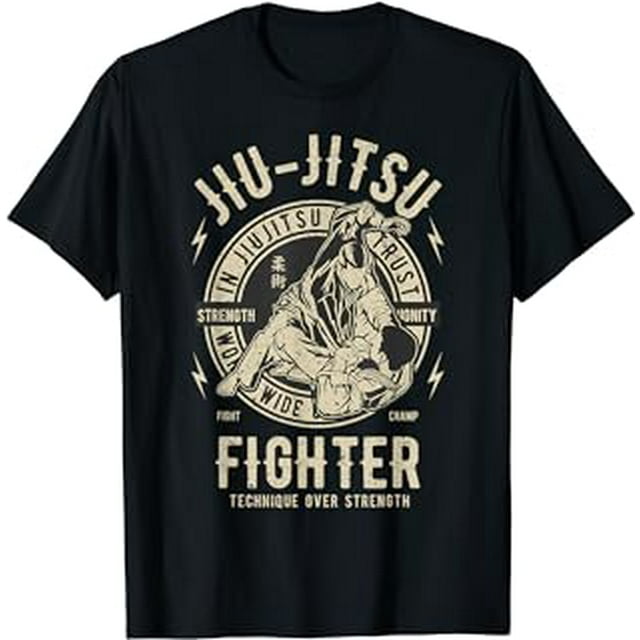 JIU JITSU Shirt BJJ T Shirt Brazilian Jiu Jitsu T-Shirt - Walmart.com