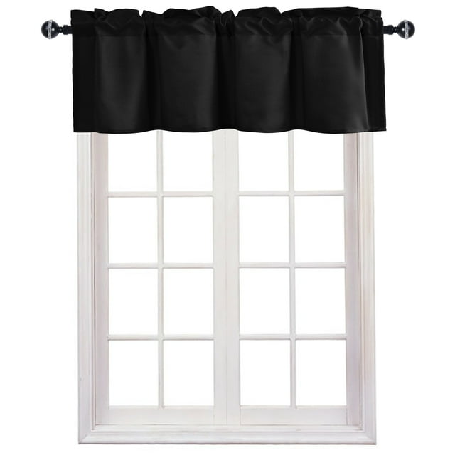 JIUZHEN Valance Curtains for Kitchen Window Valances for Living Room ...