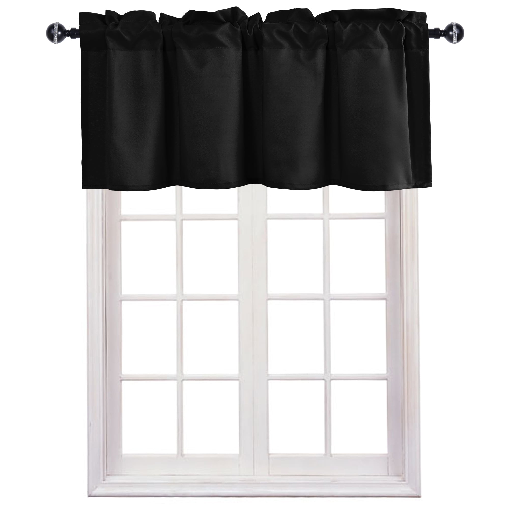 Spectrum Rod Pocket Window Curtain Panel - Walmart.com