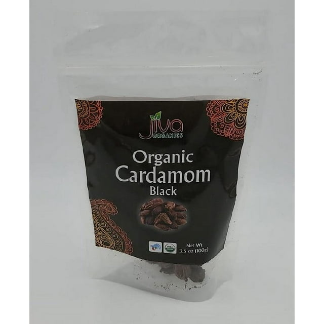 JIVA ORGANICS BLACK CARDAMOM WHOLE 100 GM - Walmart Business Supplies